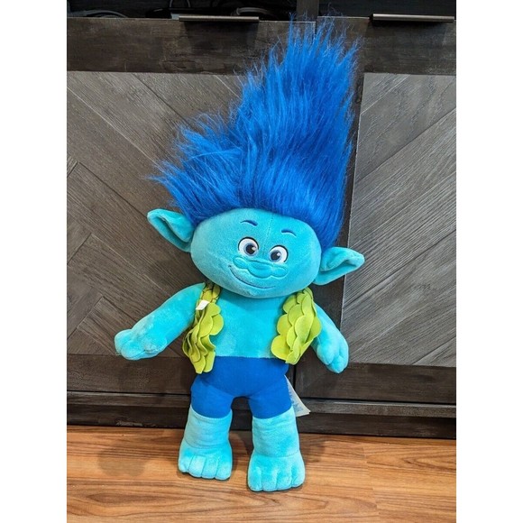 Dreamworks | Toys | 26 Build A Bear Dreamworks Trolls Happy Branch Blue ...